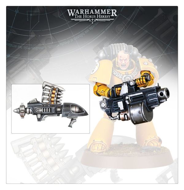 Heavy Weapons Upgrade Set - Missile Launchers And Heavy Bolters ...