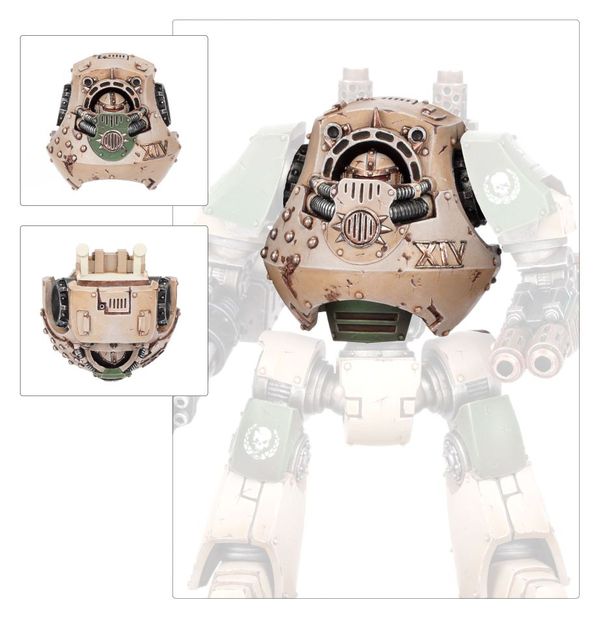 Death Guard Contemptor Dreadnought Upgrade Set | Frikipolis.com