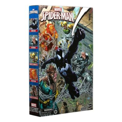 Marvel Legends Pack de 5 Figuras Spider-Man, Silvermane, Human Fly ...