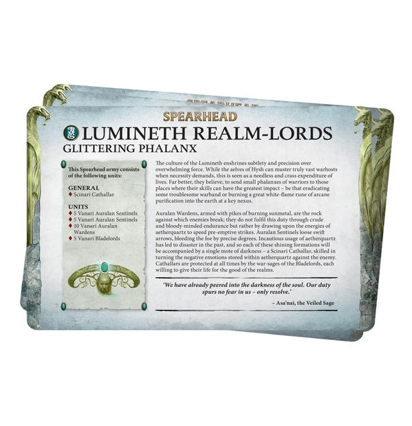 Faction Pack: Lumineth Realm-lords (inglés) | Frikipolis.com