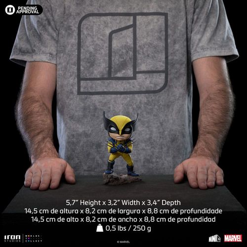 Marvel Deadpool & Wolverine Minifigura Mini Co. PVC Wolverine ...