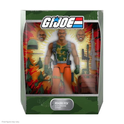 GI Joe Figura Ultimates Wave 5 Roadblock 20 cm | Frikipolis.com