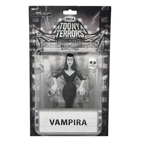 Vampira Toony Terrors Figura Vampira Silver Screen Edition 15 cm ...