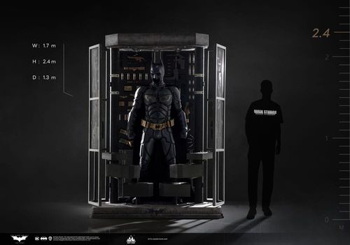 The Dark Knight Estatua tamaño real Batman Ultimate Edition 207 cm ...