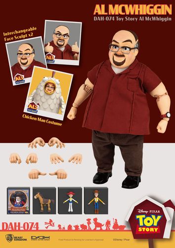 Toy Story 2 Figura Dynamic 8ction Heroes Al Mcwhiggn 18 cm | Frikipolis.com