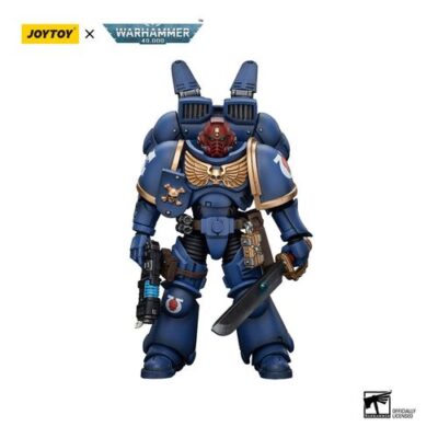 Warhammer 40k Figura 1/18 Ultramarines Jump Pack Intercessors Sergeant ...