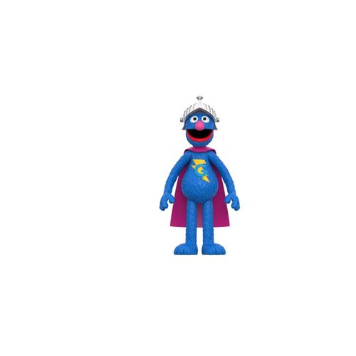 Sesame Street Figura ReAction Wave 03 Super Grover 10 cm | Frikipolis.com