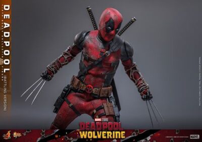 Deadpool & Wolverine Movie Masterpiece Figura 1/6 Deadpool (Battling ...