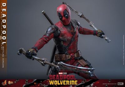 Deadpool & Wolverine Movie Masterpiece Figura 1/6 Deadpool (Battling ...