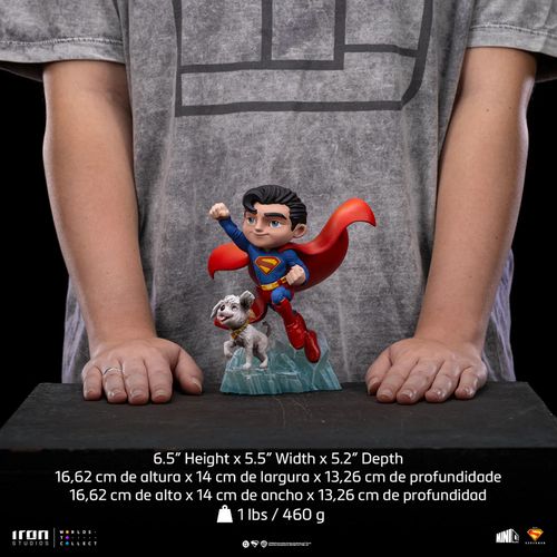 Superman Legacy Minifigura Mini Co. PVC Superman & Krypto 17 cm ...