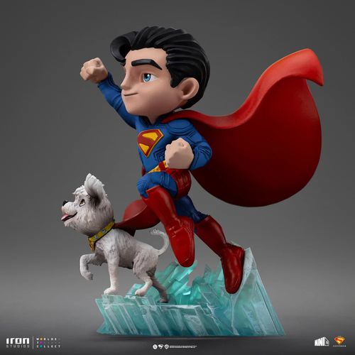 Superman Legacy Minifigura Mini Co. PVC Superman & Krypto 17 cm ...