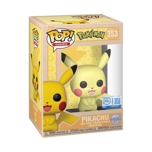 Funko Pop! Pokémon Pikachu (SftClr) | Frikipolis.com